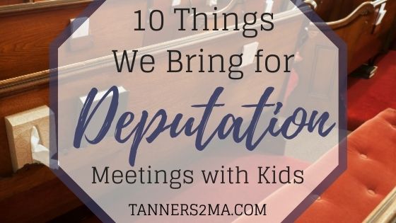 Top 10 Items to Pack for Deputation Trips with Kids - Tanners 2 ...
