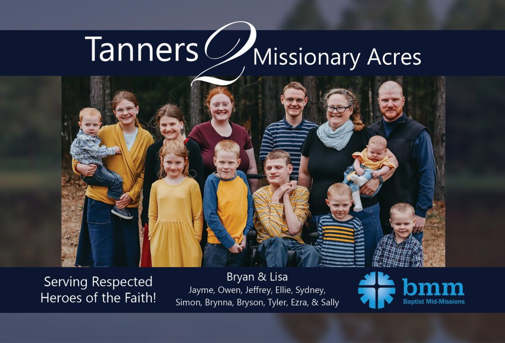 How to Make a Missionary Prayer Card: And Examples - Tanners 2 ...